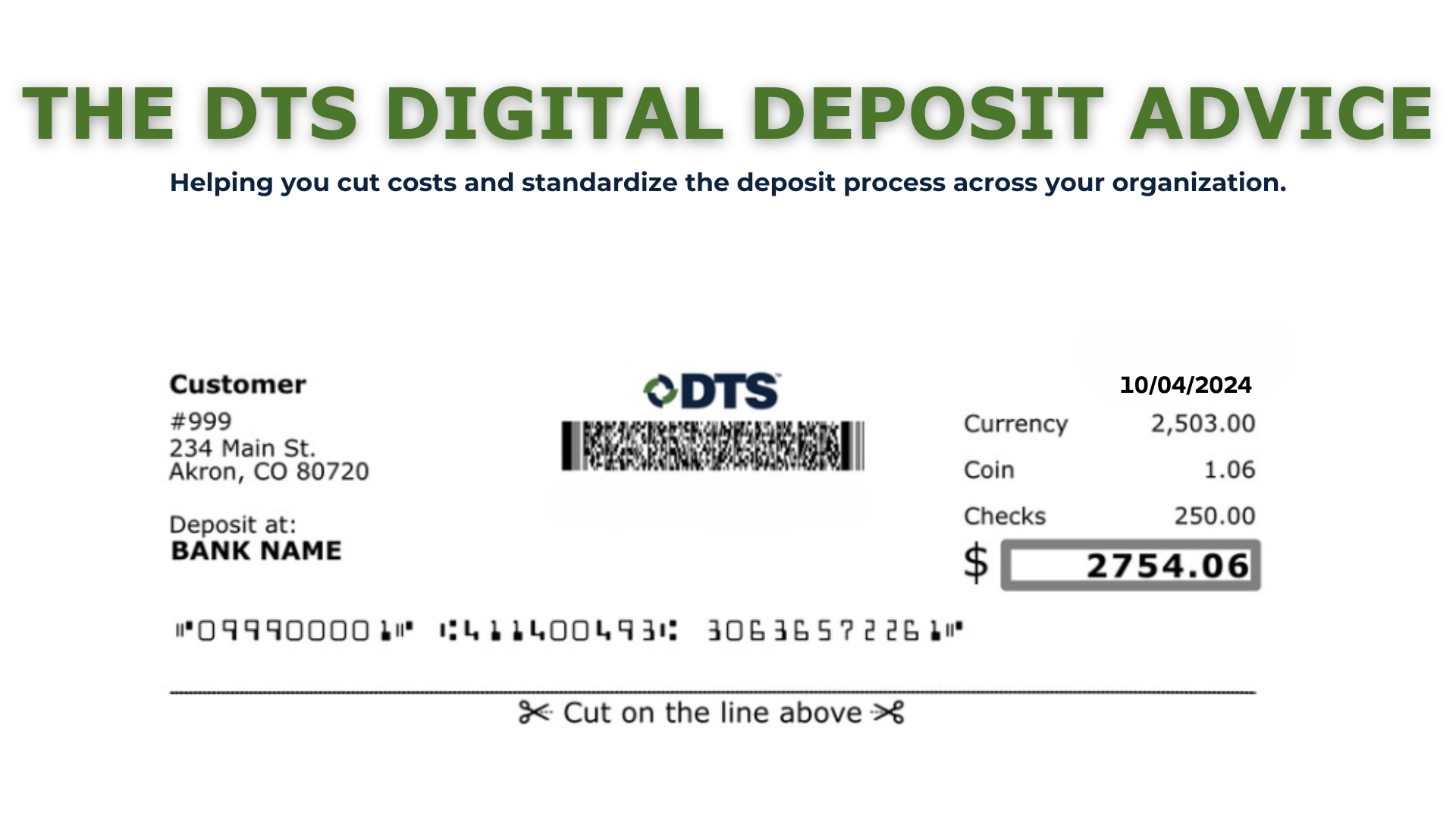 Merchant Branch Create Deposit